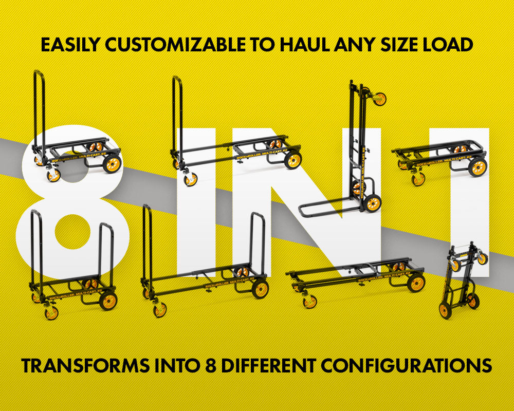 Rock-N-Roller Multi-Cart - Move ALL Your Gear In One Trip!